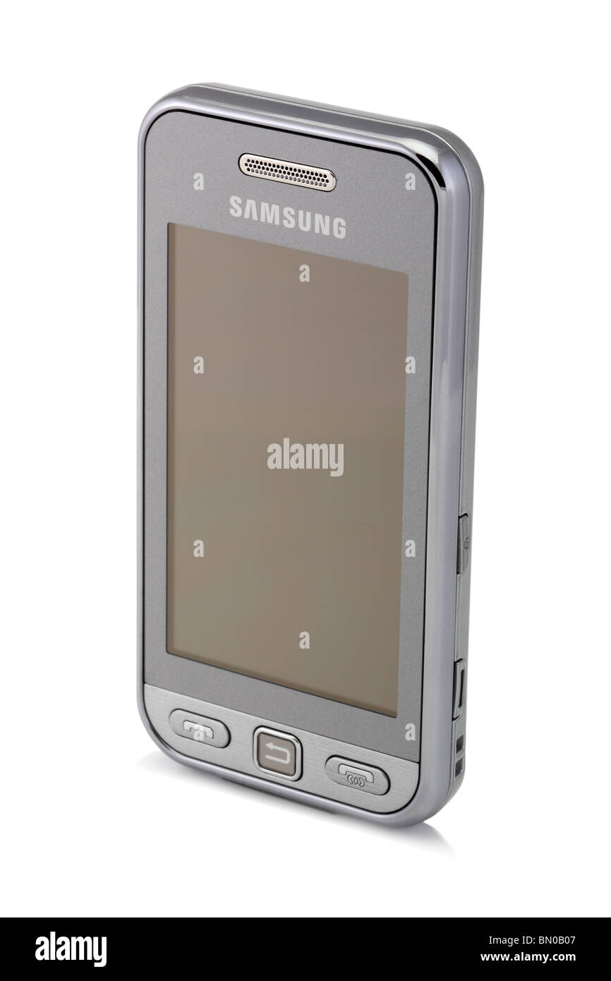 Mobile cell phone cellular handy modern new technology small portable ...