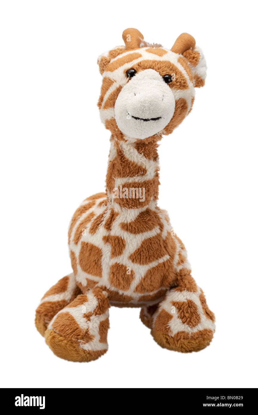 Giraffe stuffed soft toy Stock Photo - Alamy