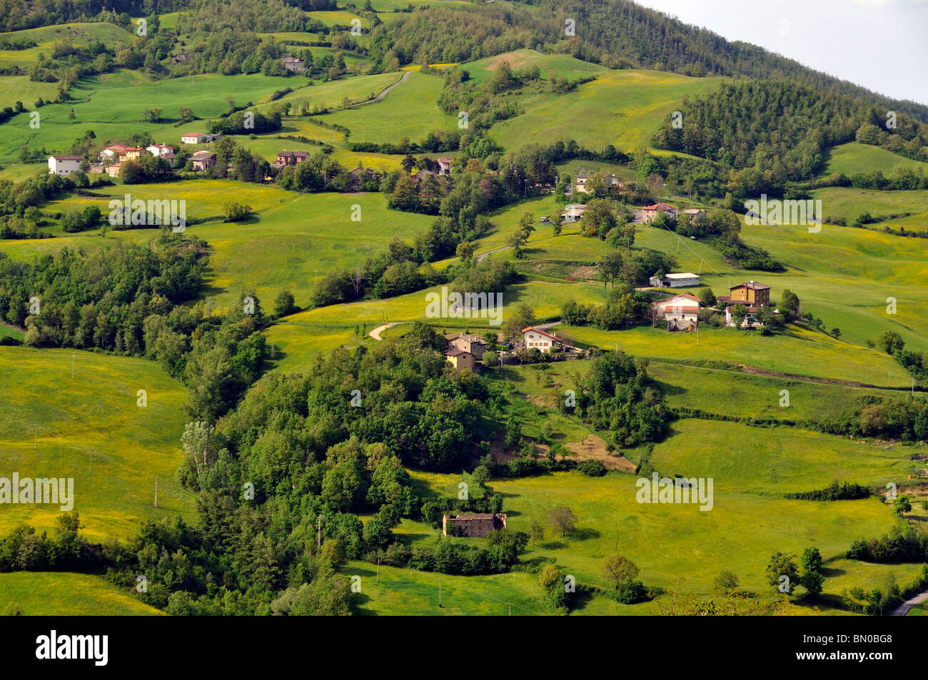 Countryside near Brasimoe Lake, Emilia-Romagna, Italy Stock Photo - Alamy