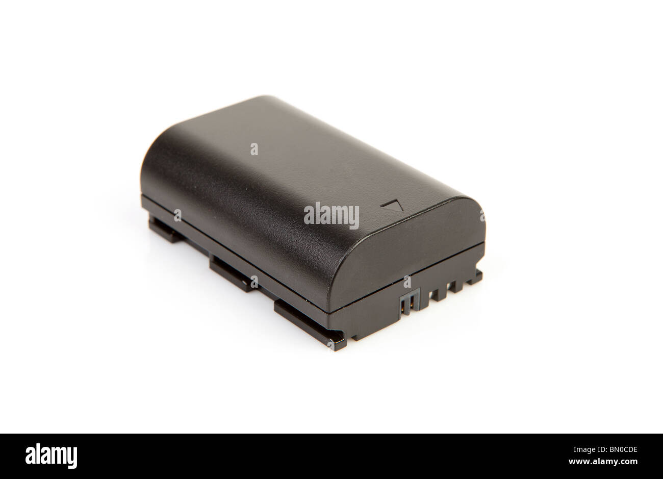 Battery pack for photo camera isolated on white background Stock Photo ...