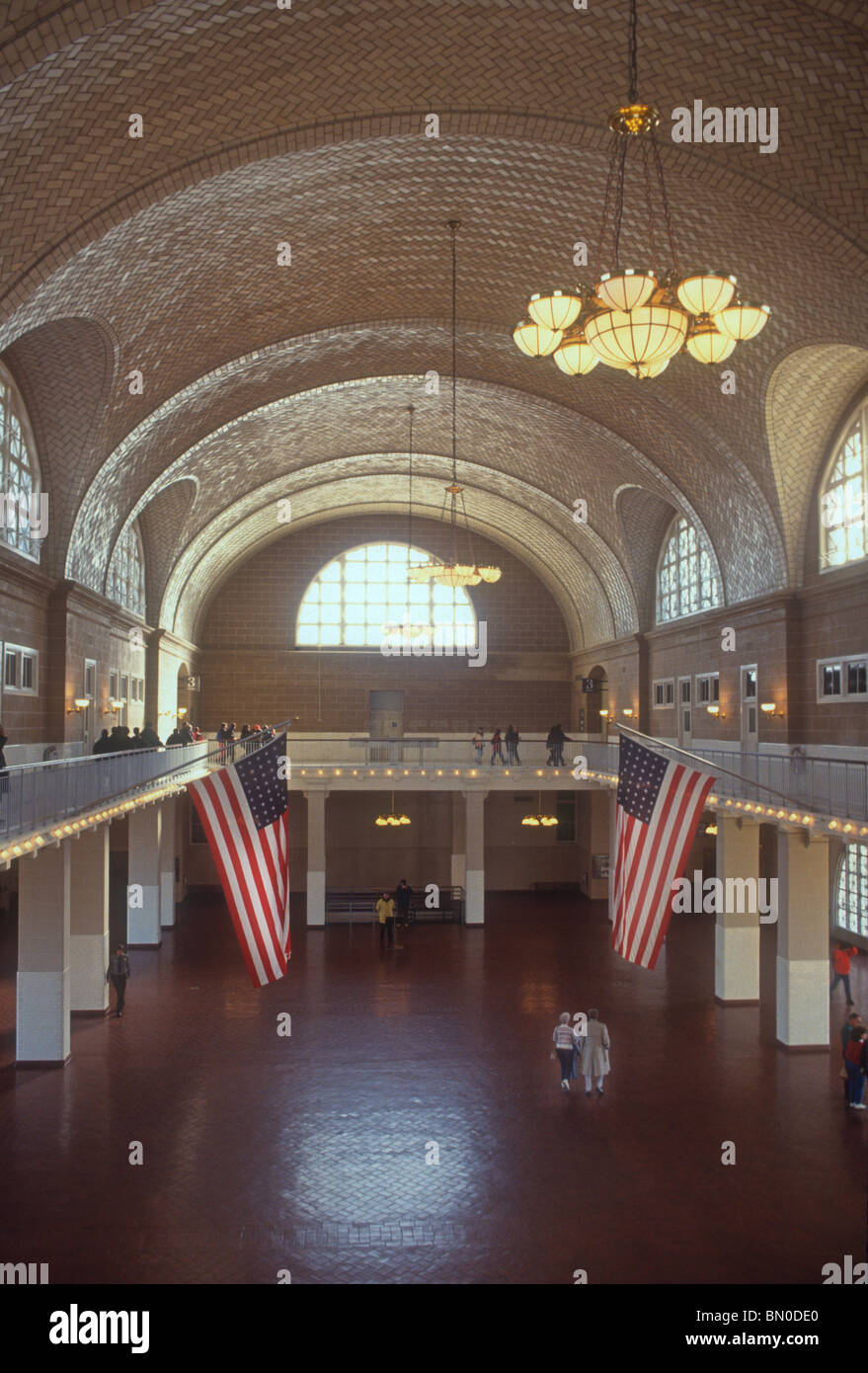 Ellis Island Immigration Museum New York Stock Photo - Alamy