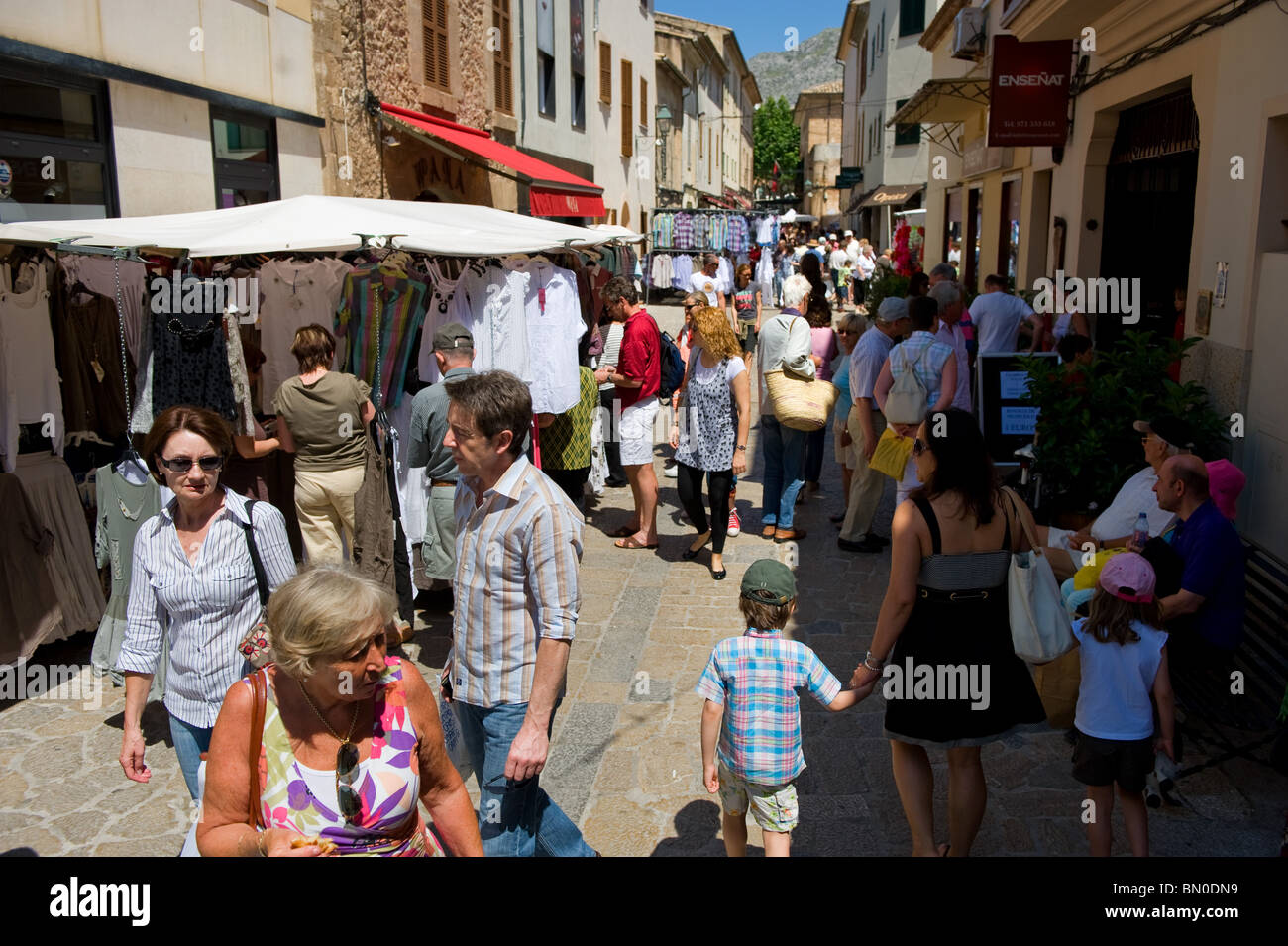 Old town pollensa hi-res stock photography and images - Alamy