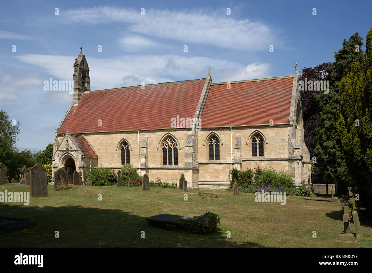 CHURCH BURTON LEONARD VILLAGE NORTH YORKSHIRE UNITED KINGDOM UK Stock ...