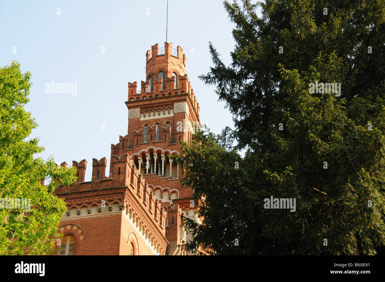 Crespi familys house 19th century hi-res stock photography and images ...