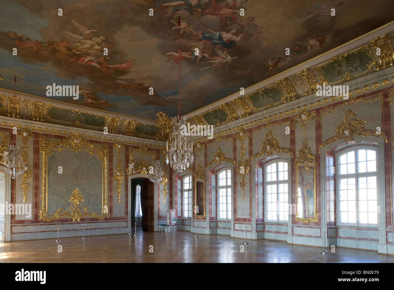 Latvia,Zemgale,Rundale Palace by Bartolomeo Rastrelli Stock Photo - Alamy
