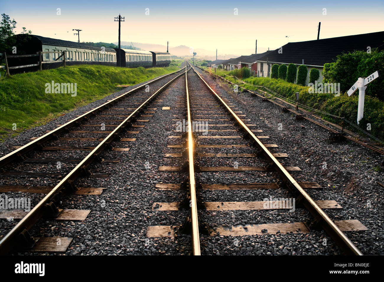 railway track tracks line transport west somerset rail rails commuter ...