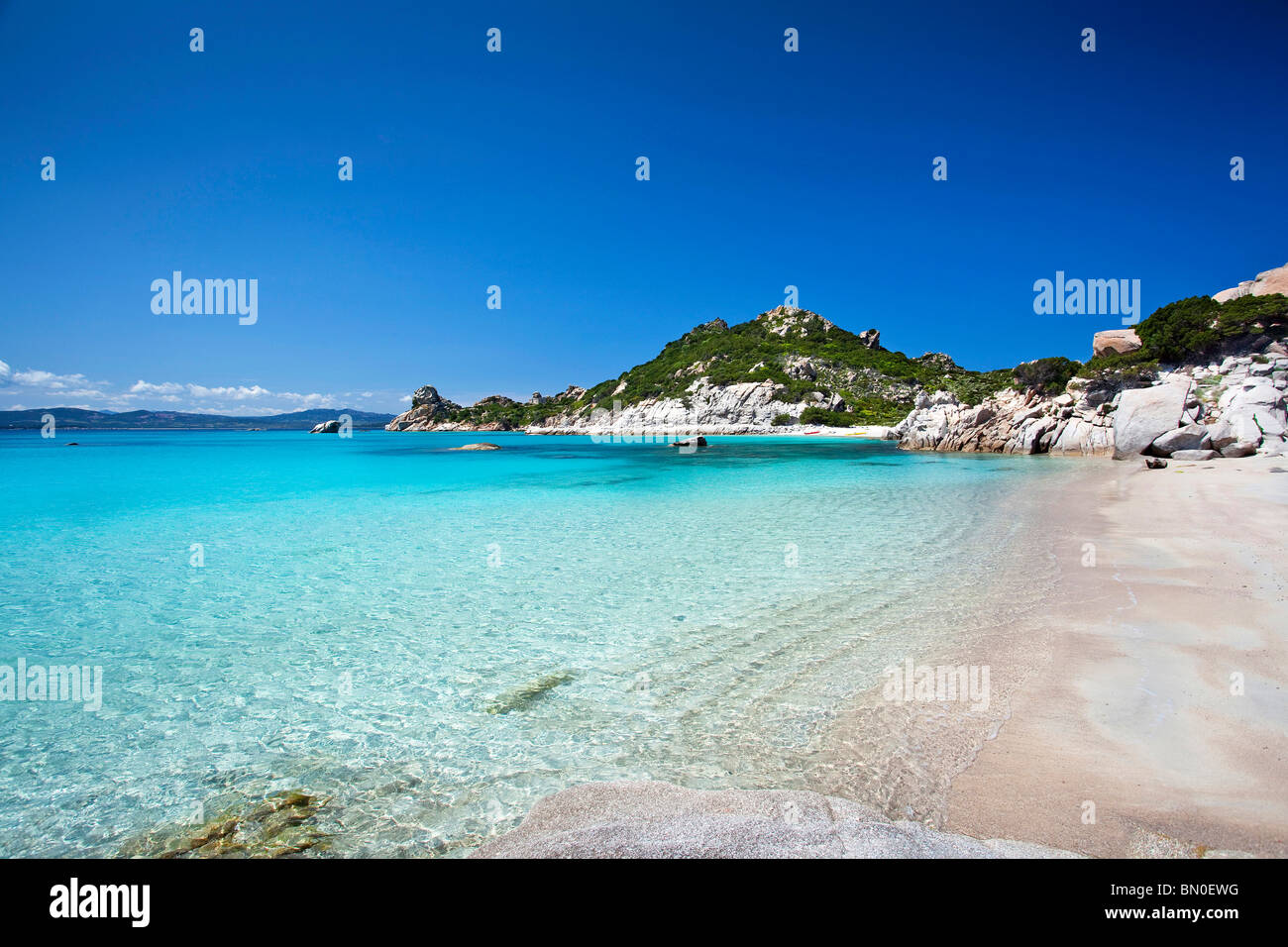 Cala Corsara, Isola di Spargi island, La Maddalena (OT), Sardinia ...