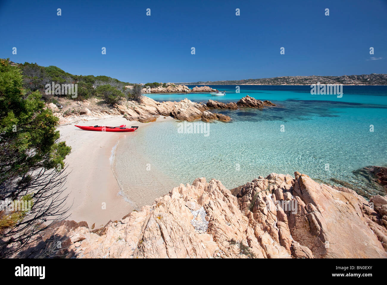 Cala granara isola di spargi hi-res stock photography and images - Alamy
