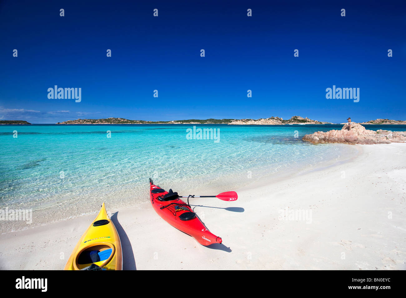 Spiaggia Cavalieri, Isola di Budelli island, La Maddalena (OT ...