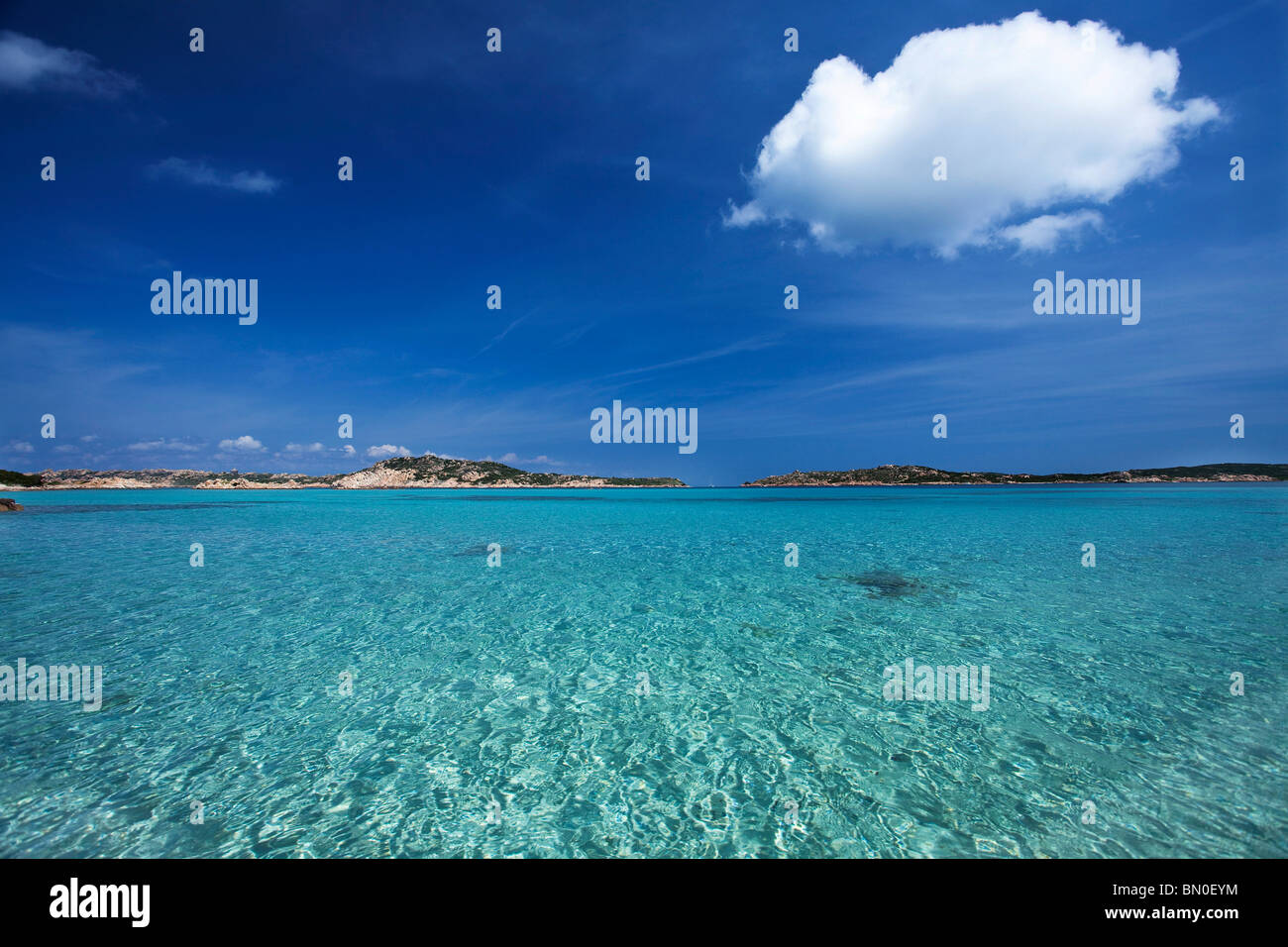 Spiaggia di Cavalieri, Isola di Budelli island, La Maddalena (OT ...