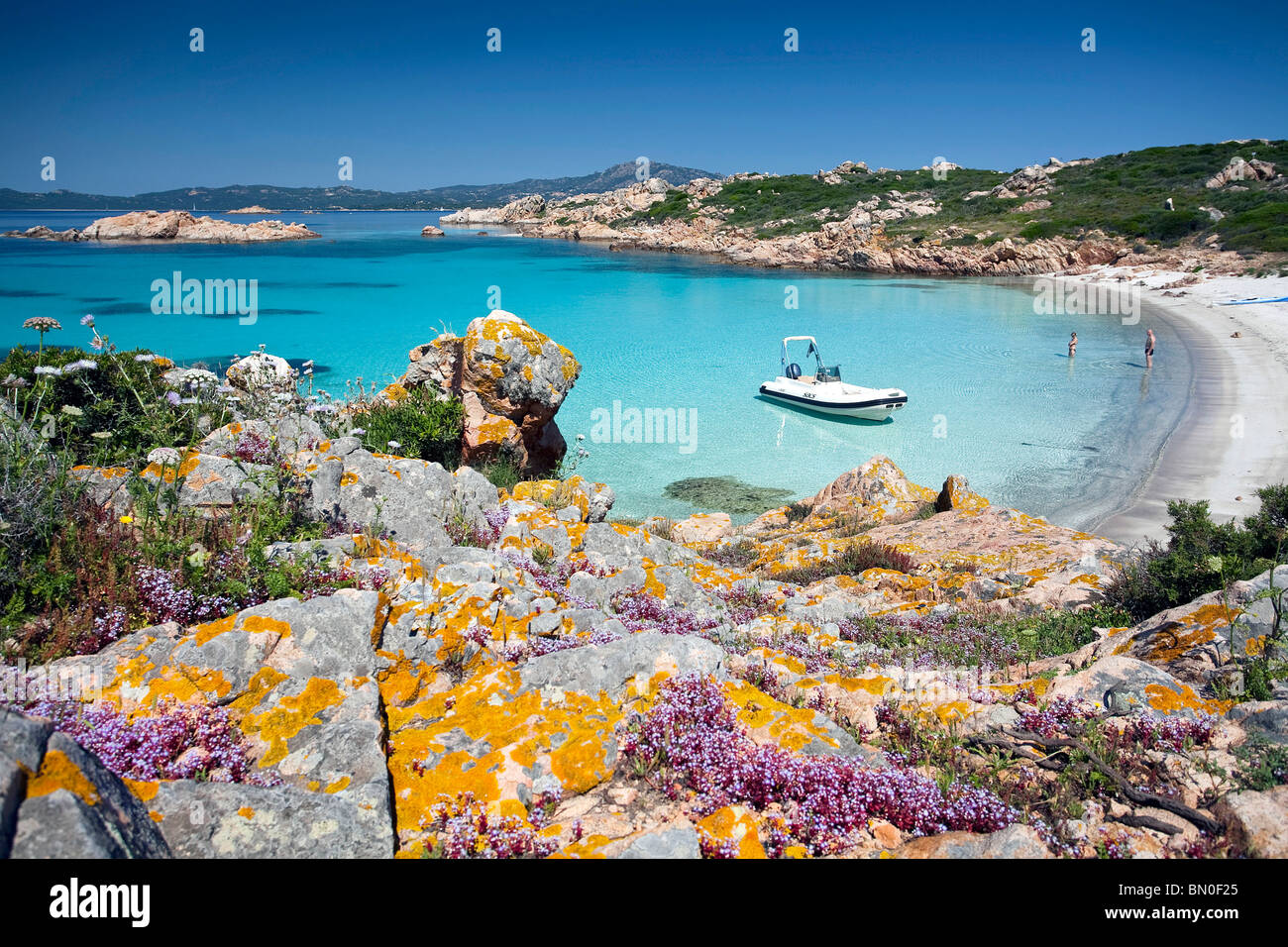 Isola di Mortorio island, Maddalena archipelago National Park, La ...
