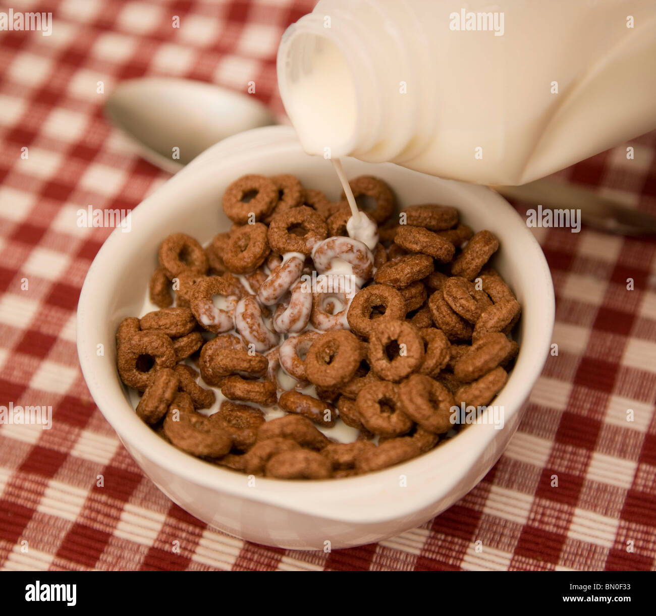 Morning breakfast cereal Stock Photo - Alamy