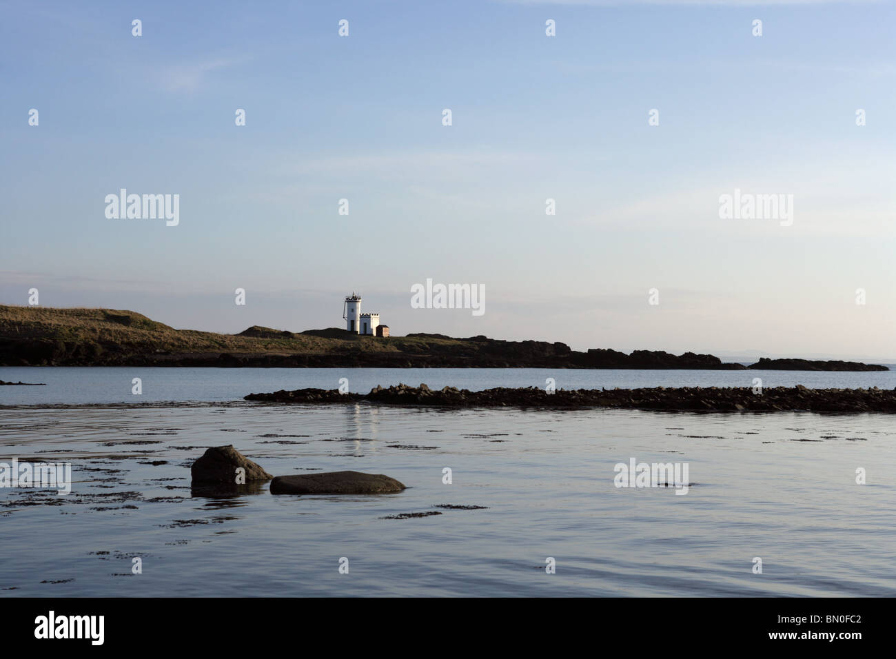 Elie lighthouse the East Neuk of Fife Stock Photo - Alamy