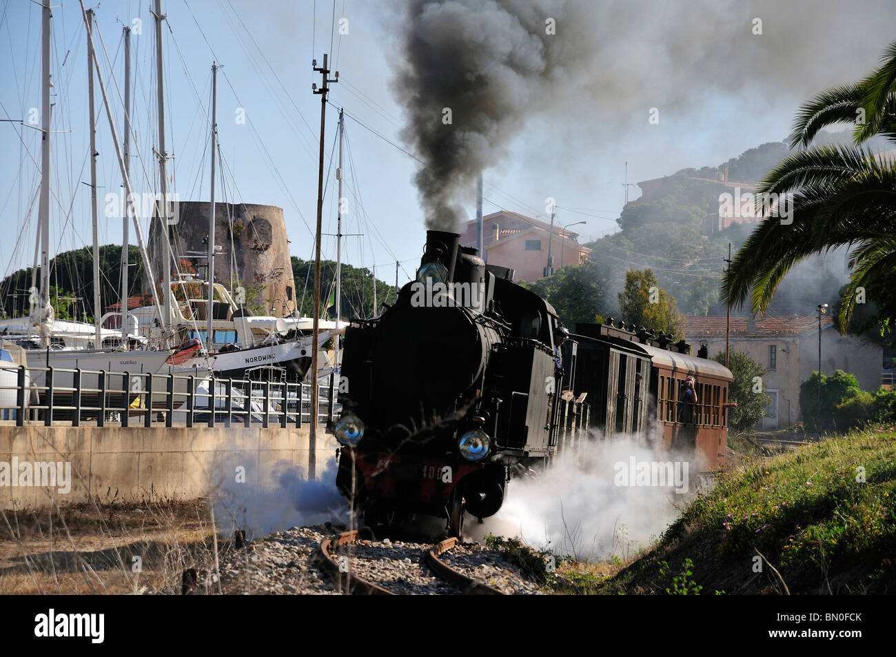 Sardinia train arbatax hi-res stock photography and images - Alamy