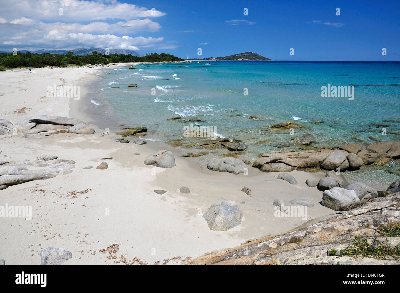 Tortolì. Orrì beach. Sardinia, Italy, Europe Stock Photo - Alamy