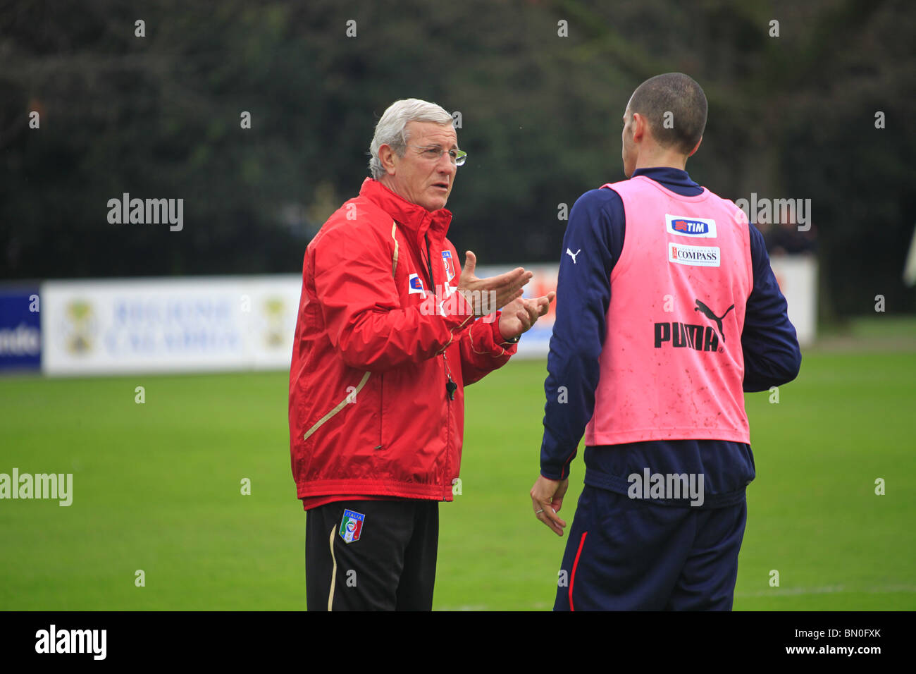 Marcello lippi coach italy soccer hi-res stock photography and images ...