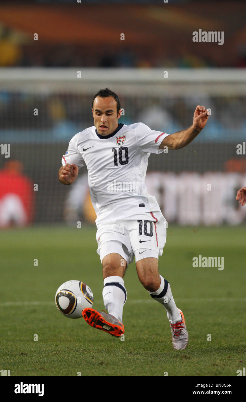 Landon Donovan of the United States in action during a 2010 FIFA World ...