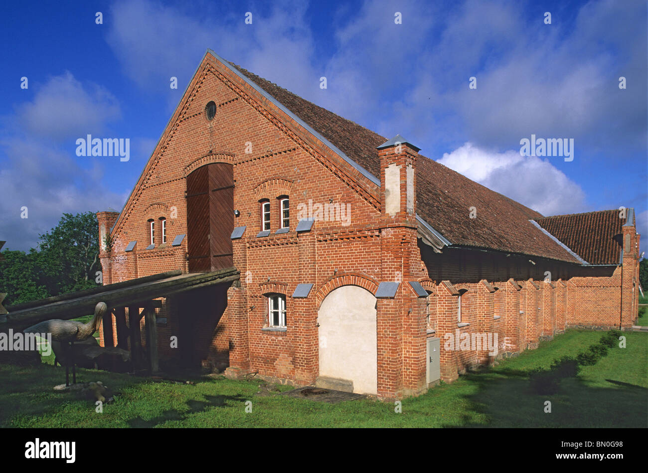 Latvia,Kurzeme Region,Tukuma Jaunmoku Pils (buildings Stock Photo - Alamy