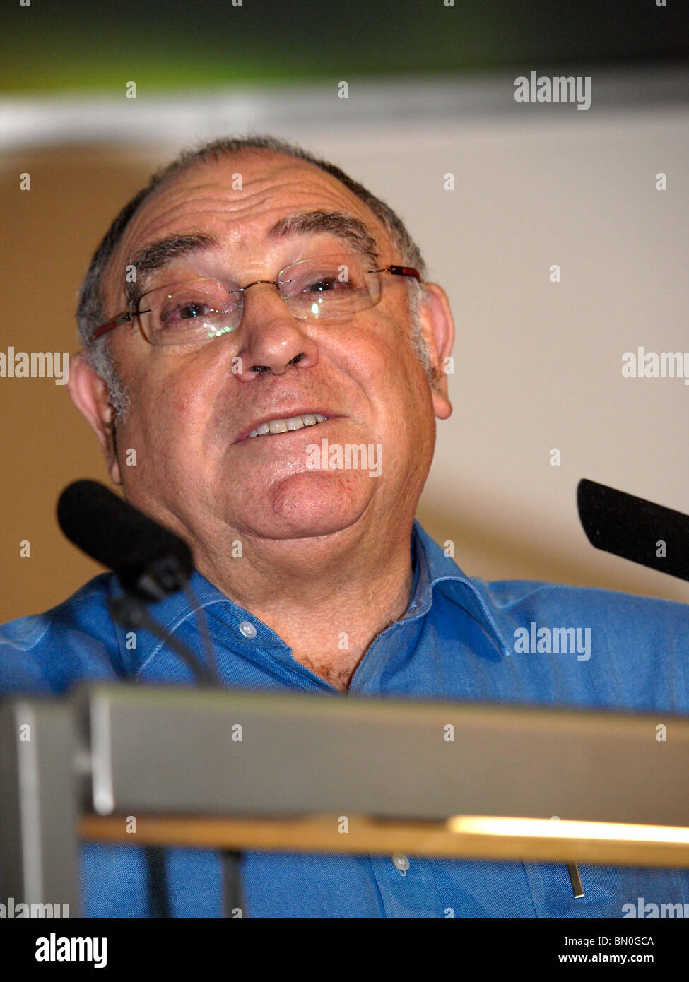 Ronnie Kasrils ANC actvist speaking at the Putting Irish Unity on the ...