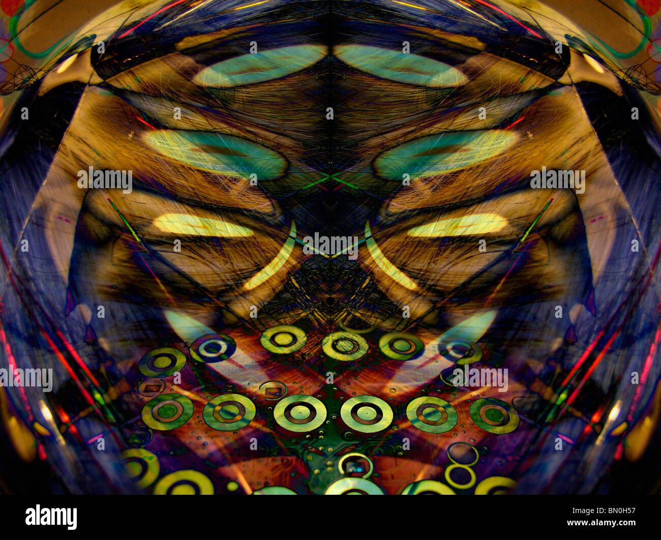 Symmetric abstract background Stock Photo - Alamy
