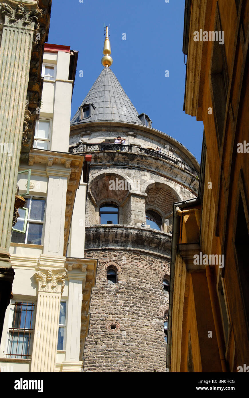 Pera galata tower hi-res stock photography and images - Alamy