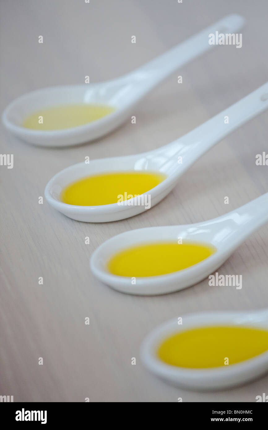 Olive oil samples hi-res stock photography and images - Alamy
