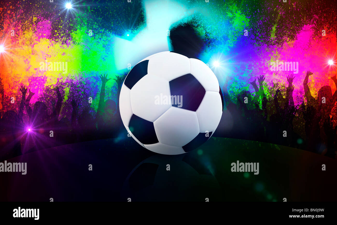 Abstract soccer ball hi-res stock photography and images - Alamy