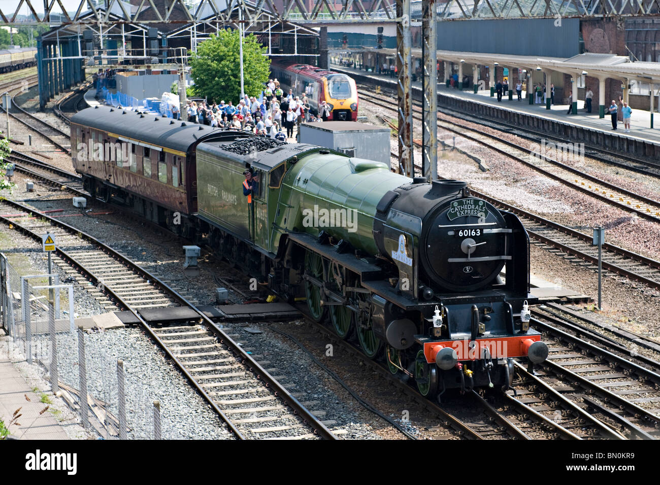 Tornado 60163 steam train hi-res stock photography and images - Alamy