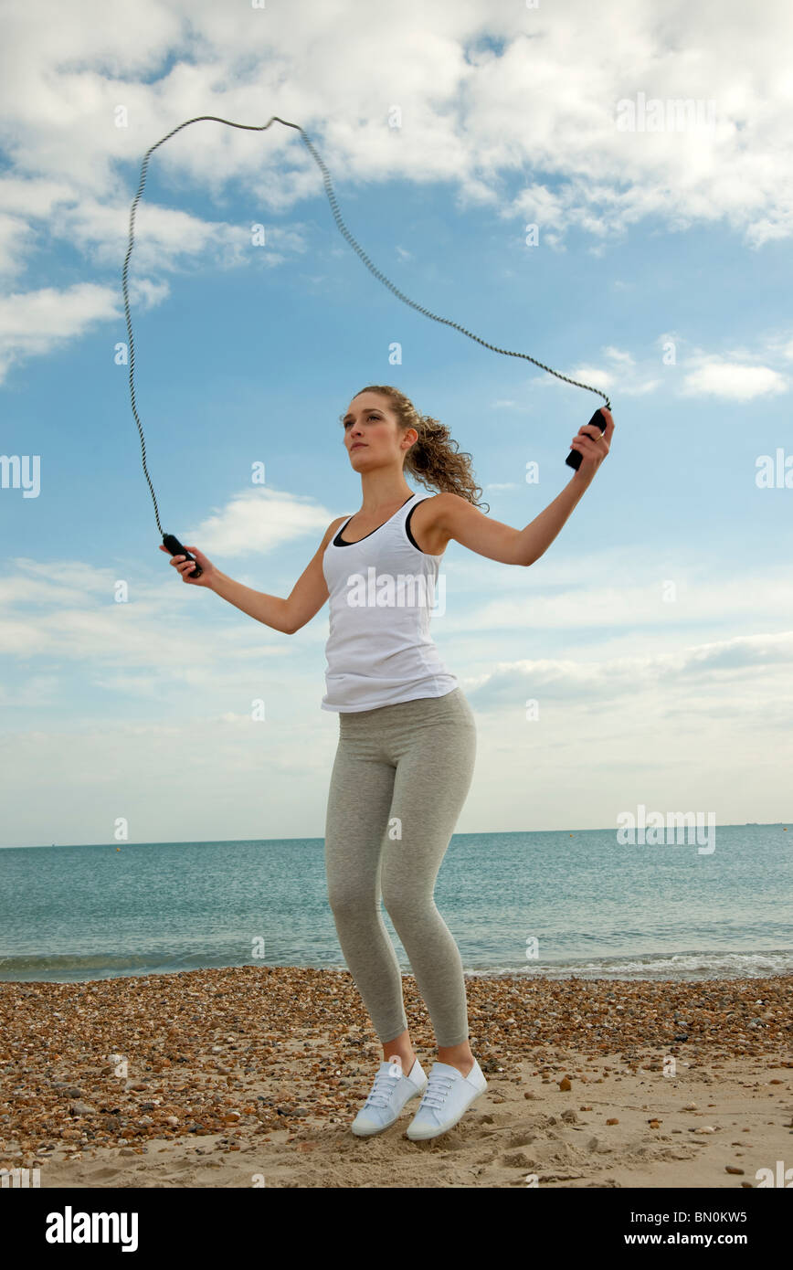 Skip skipping rope hi-res stock photography and images - Alamy
