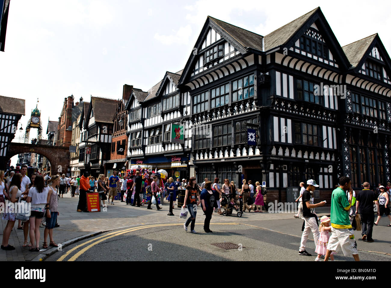 The Royal Bank of Scotland Building, Frodsham Street, Chester, UK Stock ...