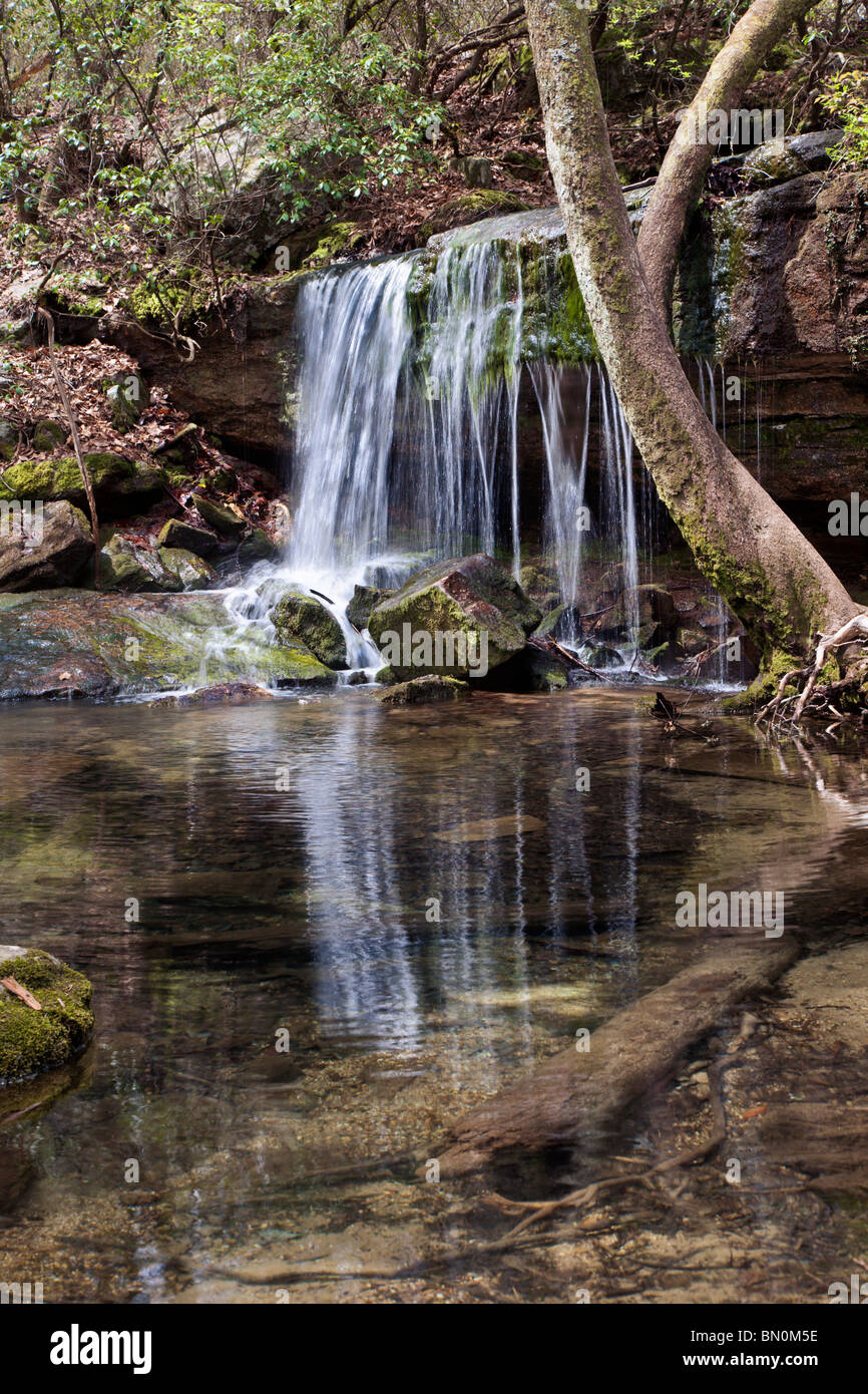 Fort Payne, AL - Apr 2009 - Waterfall in DeSoto State Park at Fort ...