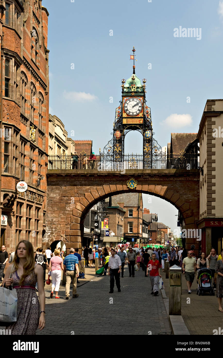Chester eastgate clock hi-res stock photography and images - Alamy