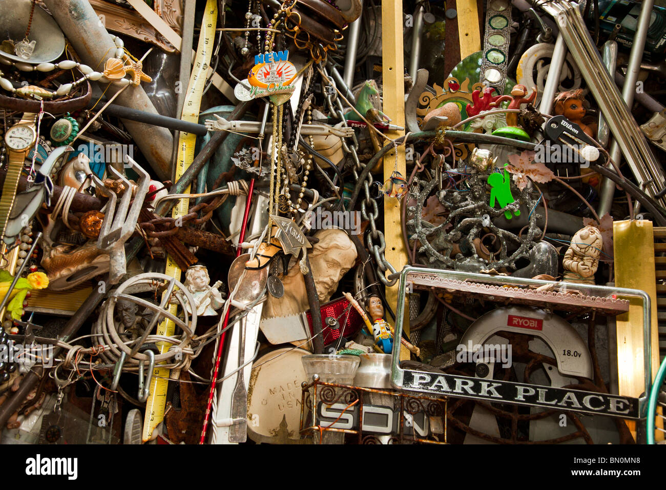 Austin texas cathedral of junk hi-res stock photography and images - Alamy