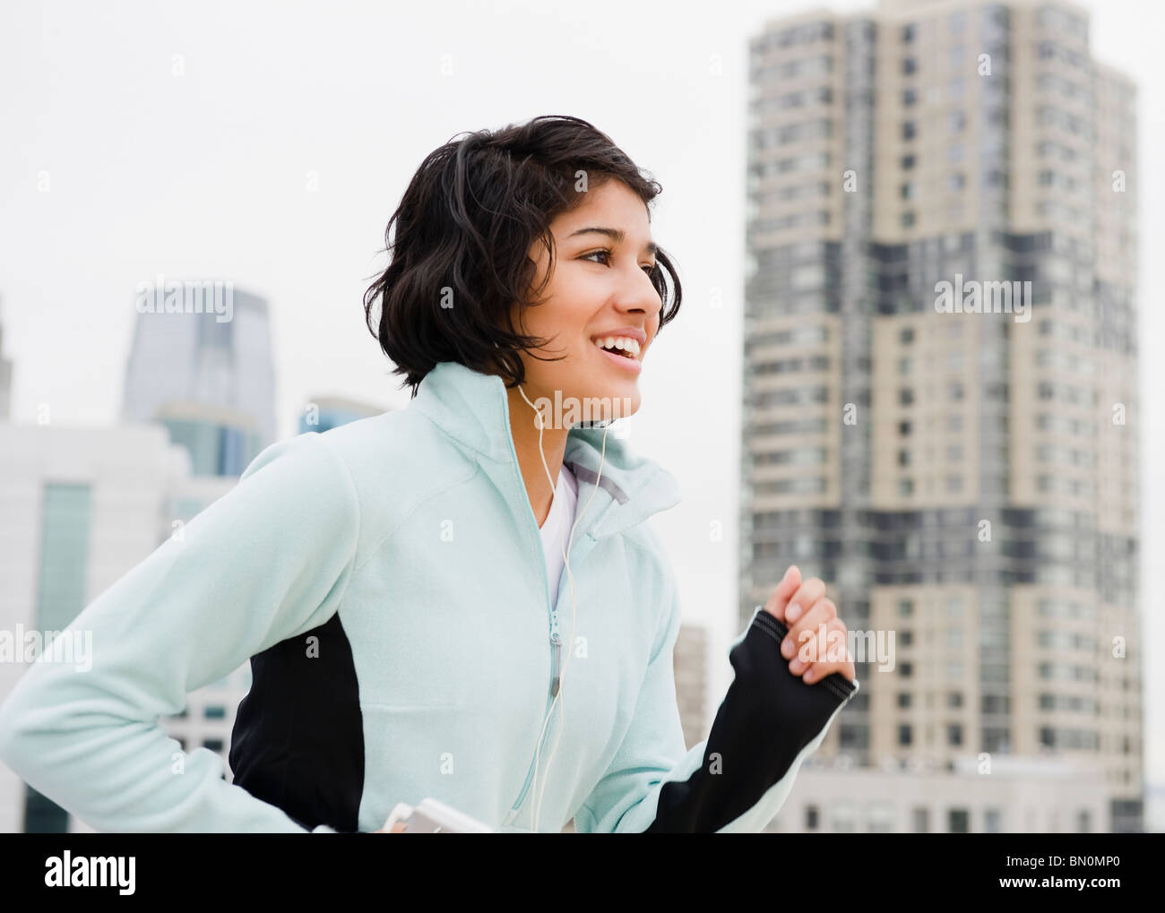 Running and city hi-res stock photography and images - Alamy
