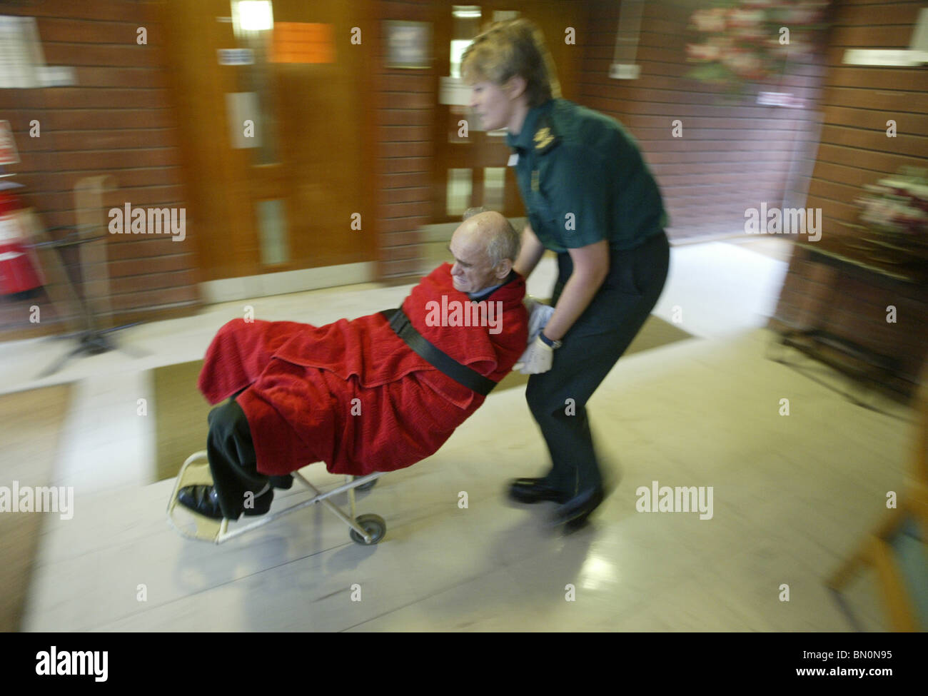 a day in the life of london hospital Stock Photo - Alamy