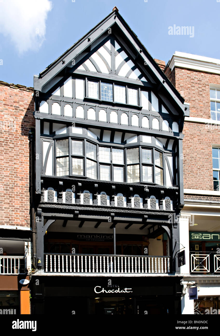 Chester Rows Medieval High Resolution Stock Photography and Images - Alamy