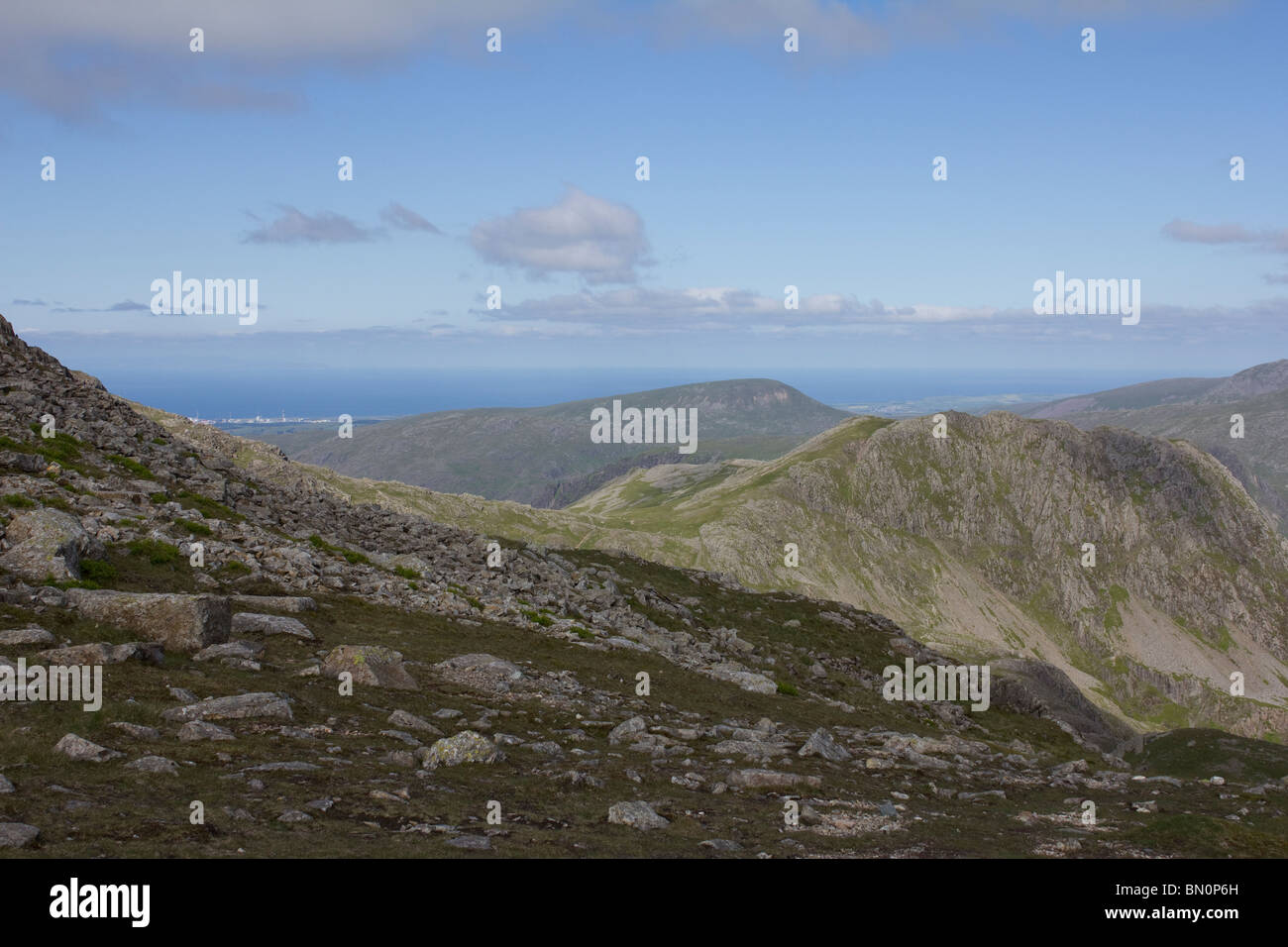 Irish sea and seascale from scafell pike hi-res stock photography and ...