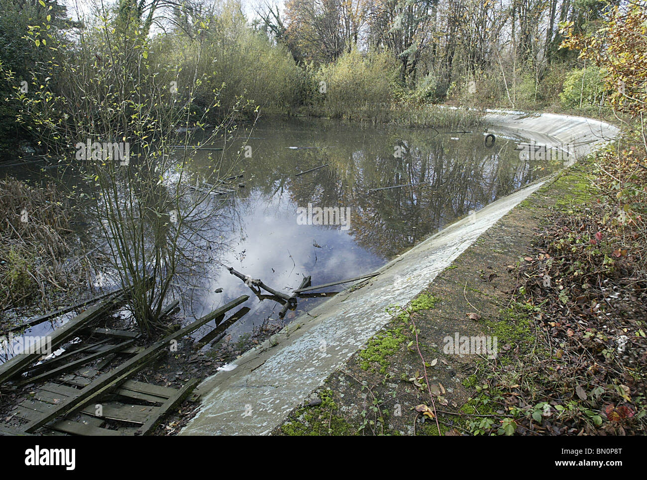 the ducker pool harrow on the hill Stock Photo - Alamy