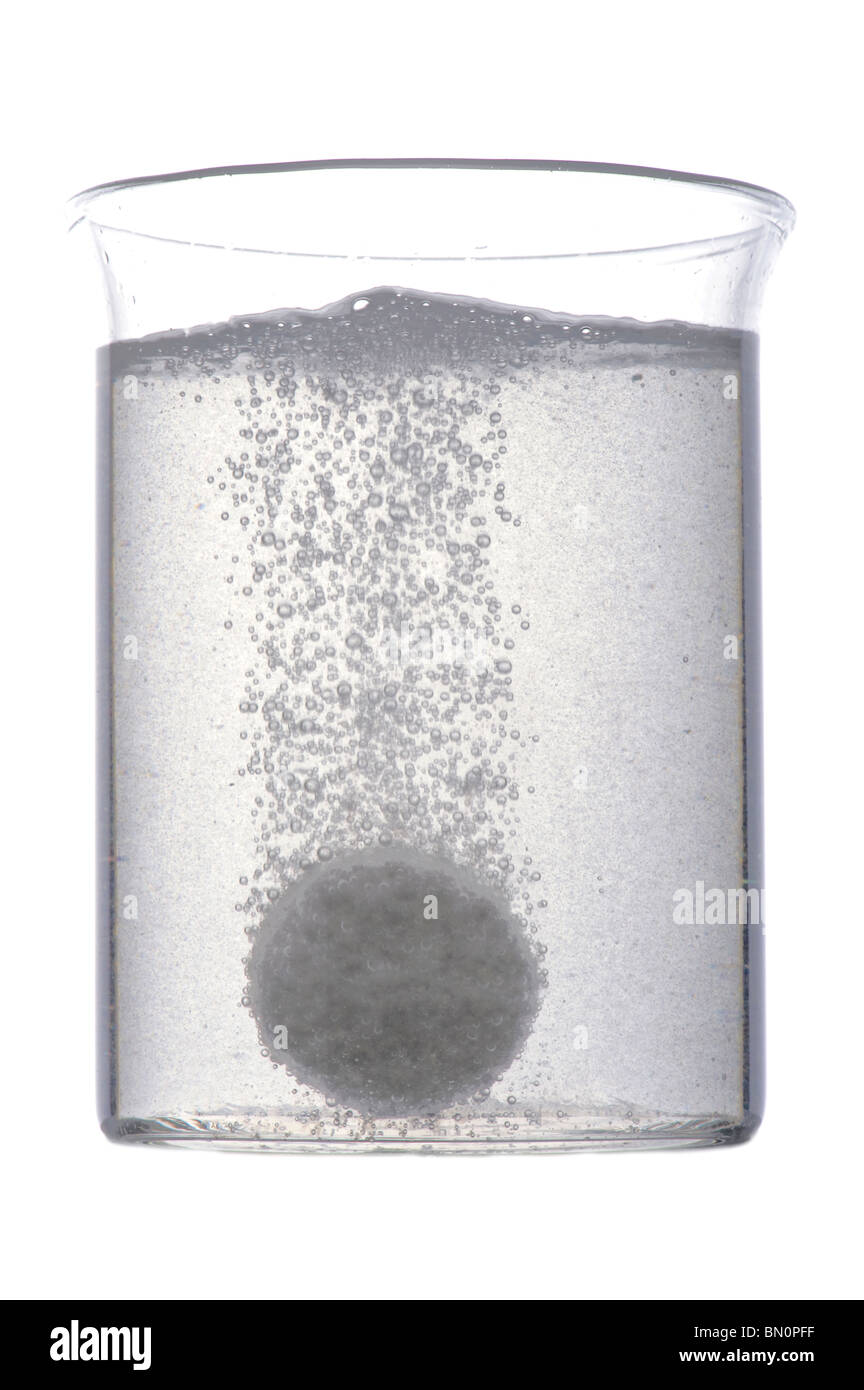 object on white - Tablet in water Stock Photo - Alamy