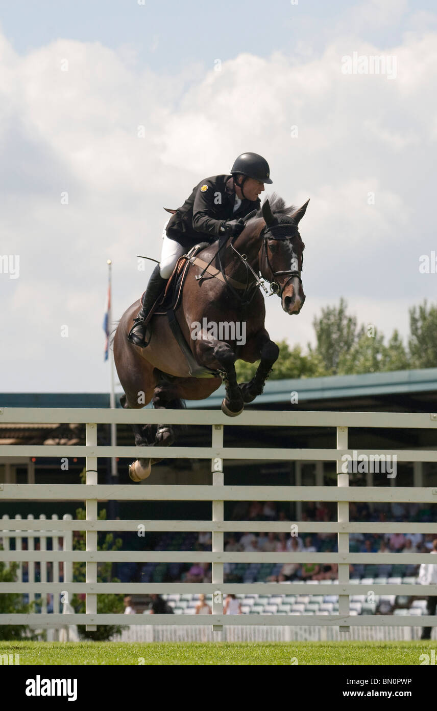 HICKSTEAD ENGLAND 25-06-2010 The British Jumping Derby Meeting show ...