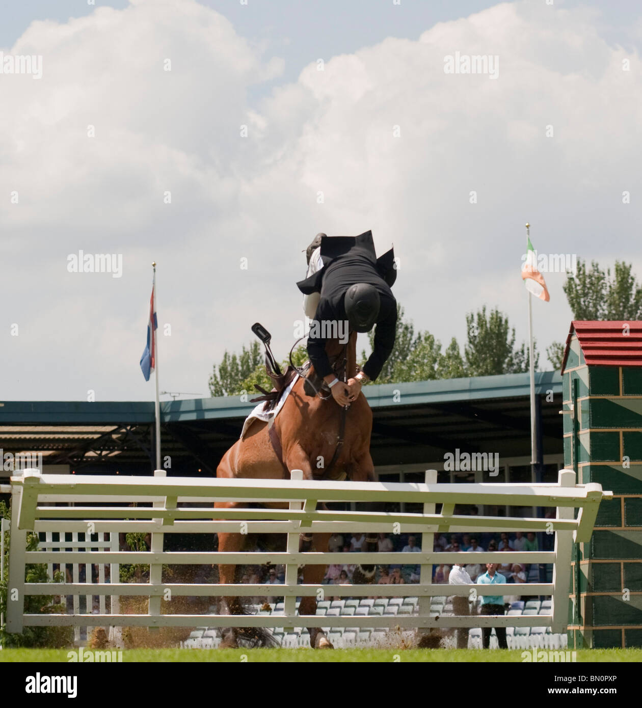 HICKSTEAD ENGLAND 25-06-2010 The British Jumping Derby Meeting show ...