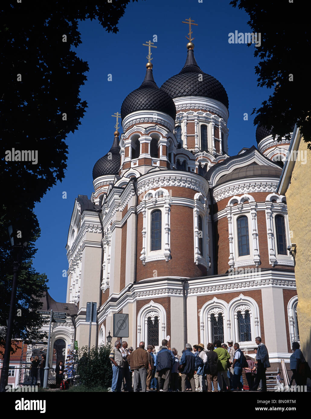 Alexander Nevski Cathedral (built 1900), Tallin, Harju County, Estonia ...