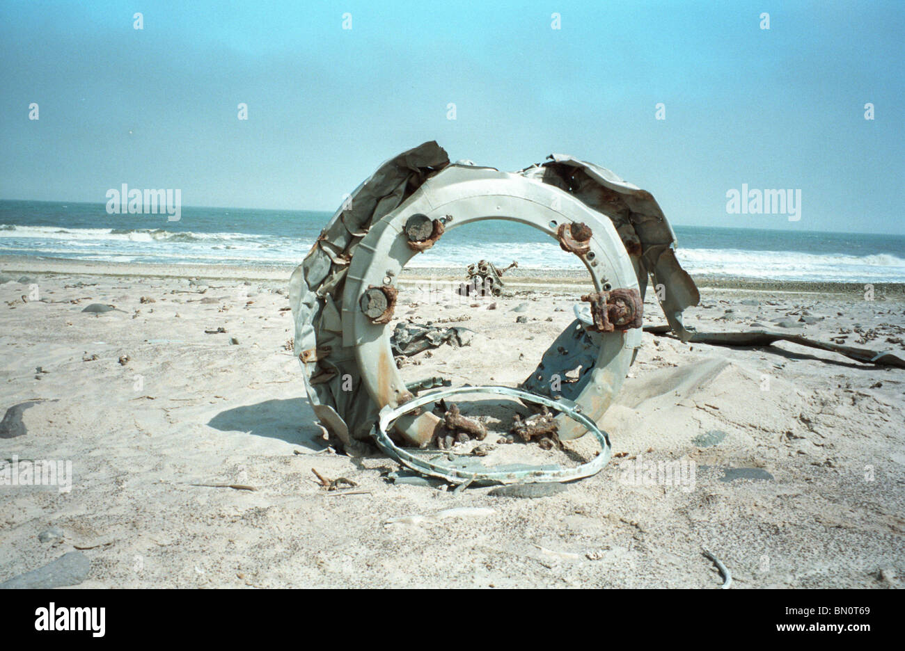 Wreck of the Ventura bomber involved in the disatrous Dunedin Star ...