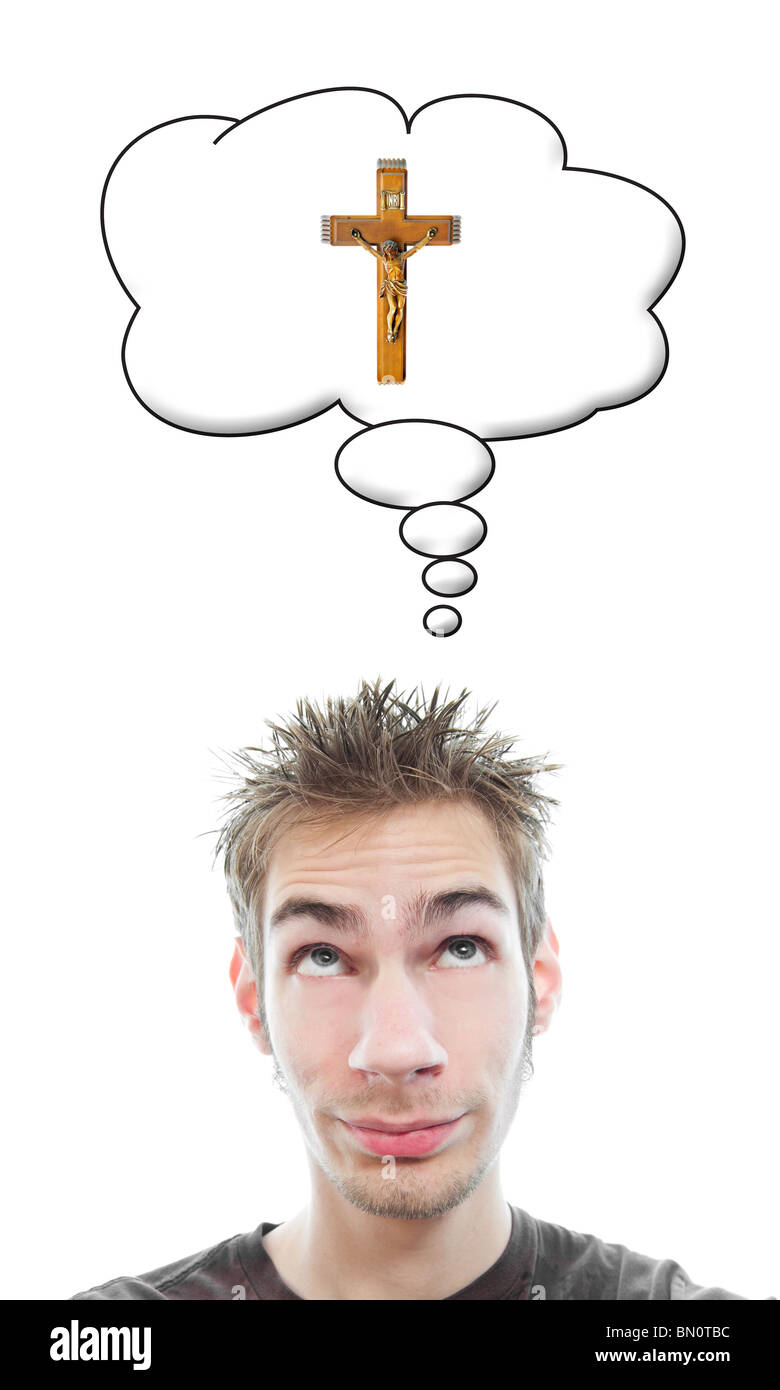 Adult thinking hi-res stock photography and images - Alamy