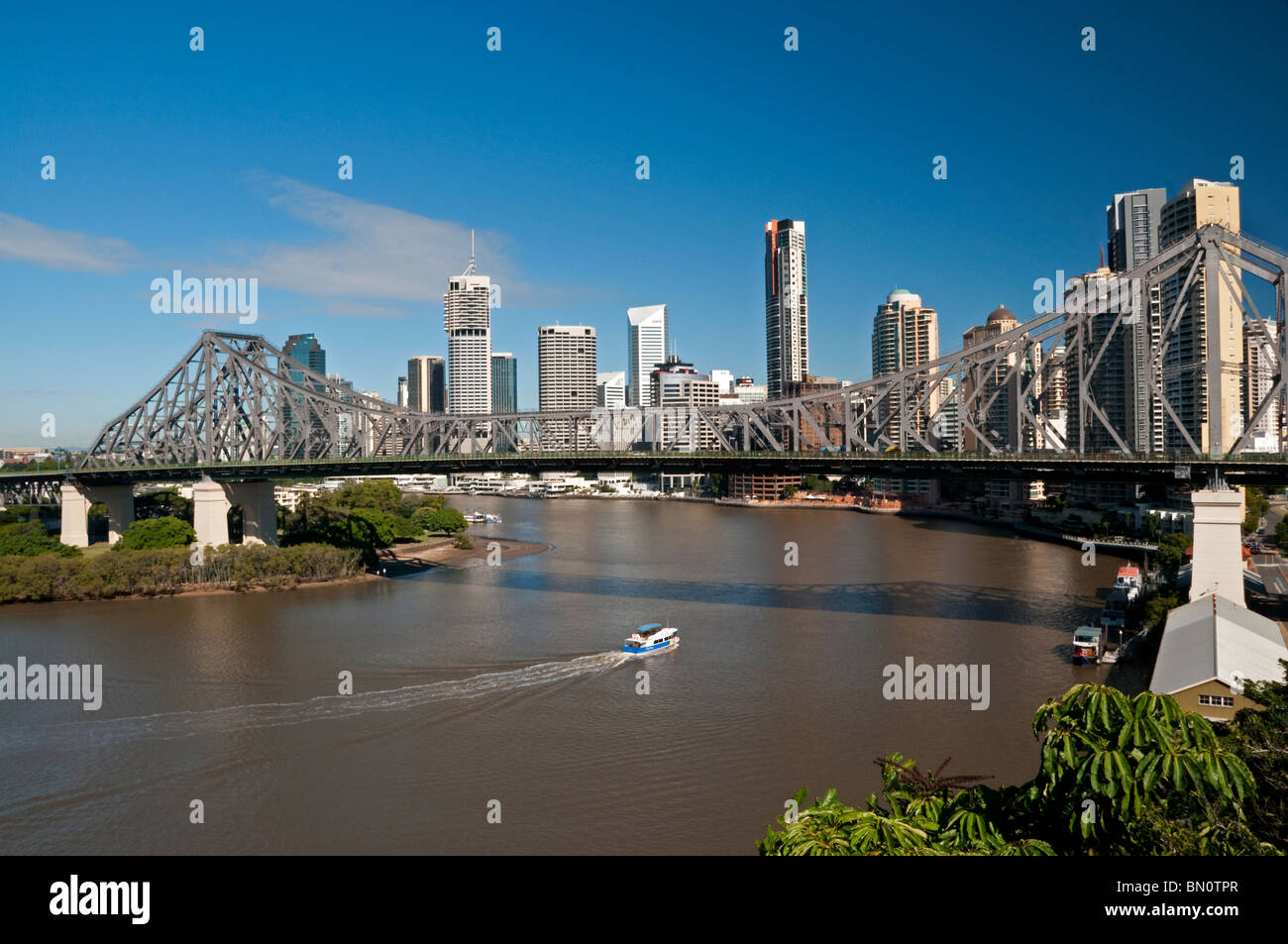 The Story Bridge in Brisbane, Australia Stock Photo - Alamy