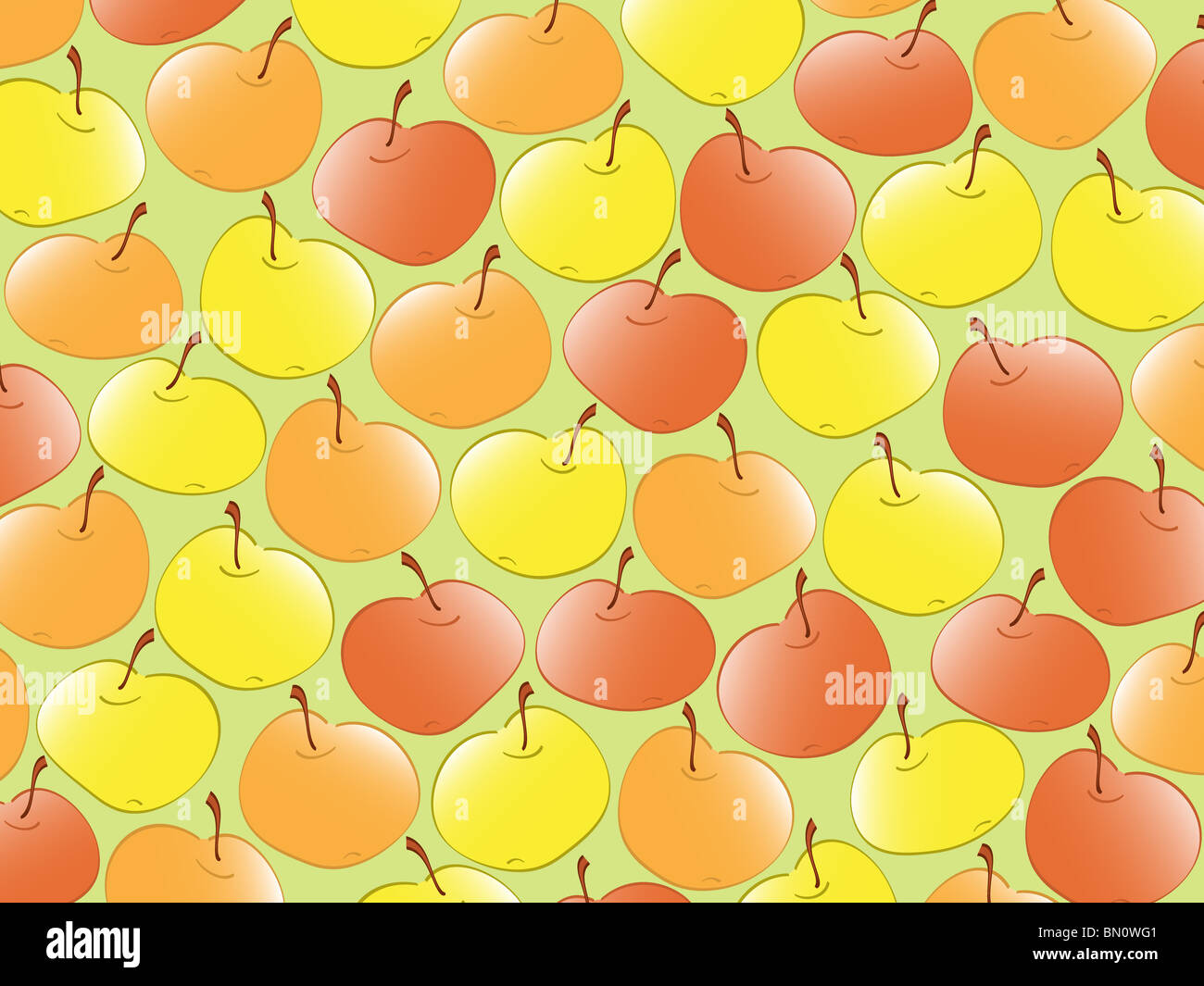 apple background. Vector Stock Photo - Alamy