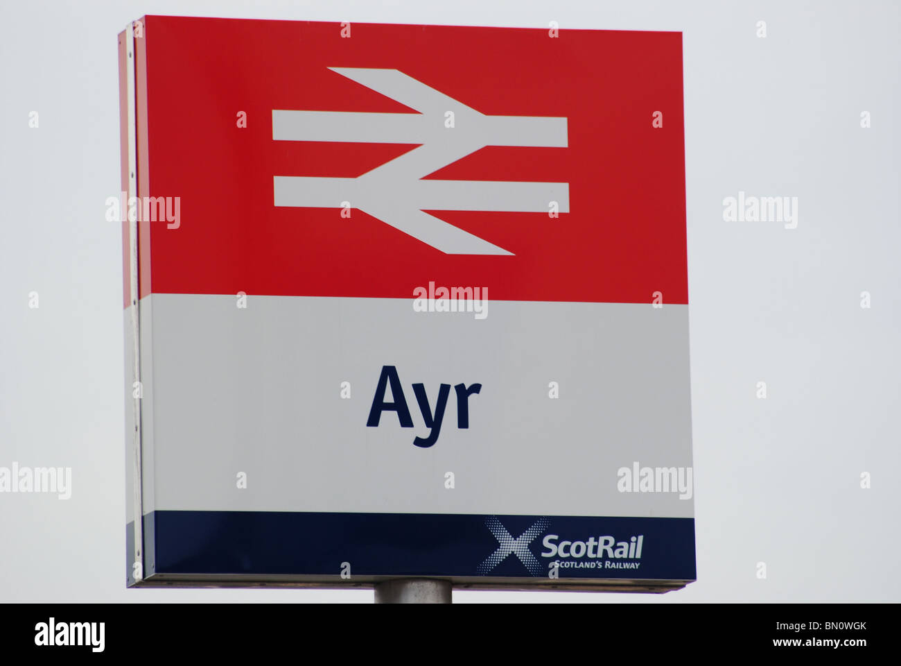 Scotrail sign hi-res stock photography and images - Alamy