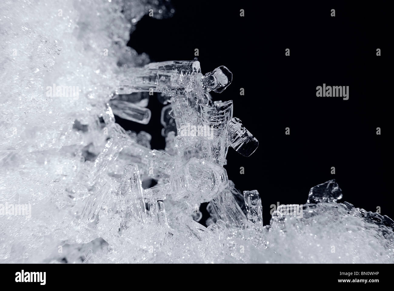 glitter ice. closeup Stock Photo - Alamy