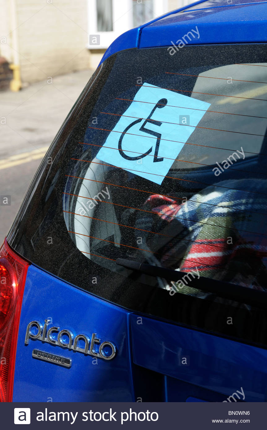 Disabled Badge High Resolution Stock Photography and Images - Alamy