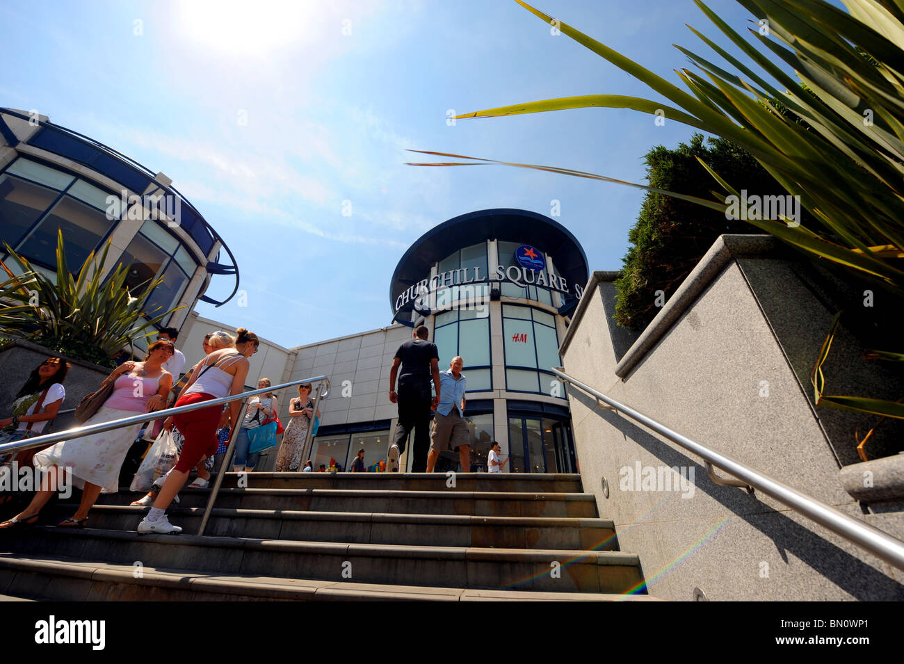 Churchill Square shopping centre in Brighton UK Stock Photo - Alamy